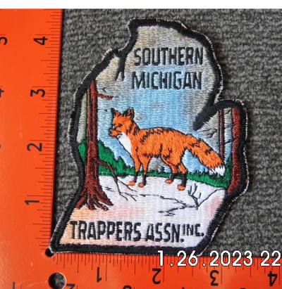 Southern Michigan Trappers Assn Inc. Patch (each) – Top Lot Stretcher Co
