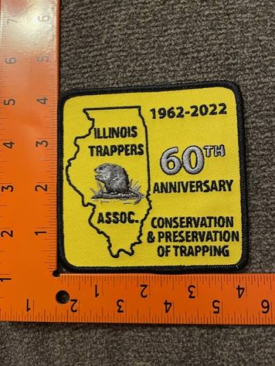 Illinois Trappers Assoc. 60 year Patch (each) – Top Lot Stretcher Co
