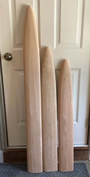 Fleshing Beam - Narrow 5 1/2 x 42 – Top Lot Stretcher Co